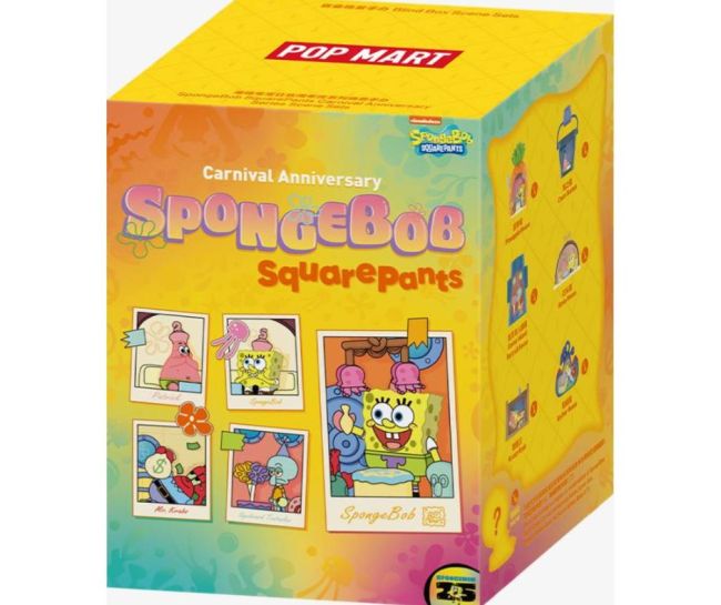 POP MART: SpongeBob SquarePants Carnival Anniversary Series Scene Sets ...