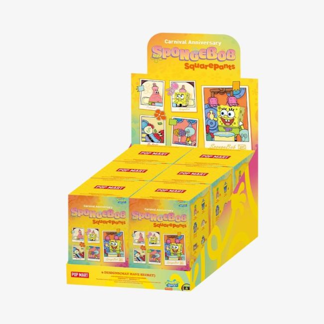POP MART: SpongeBob SquarePants Carnival Anniversary Series Scene Sets ...